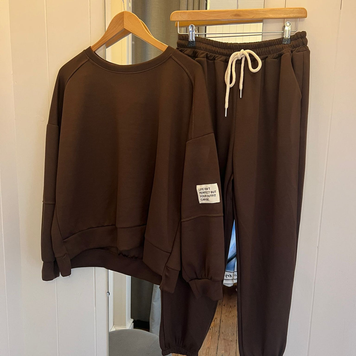 UA Tracksuit - Chocolate – Kitch Clothing