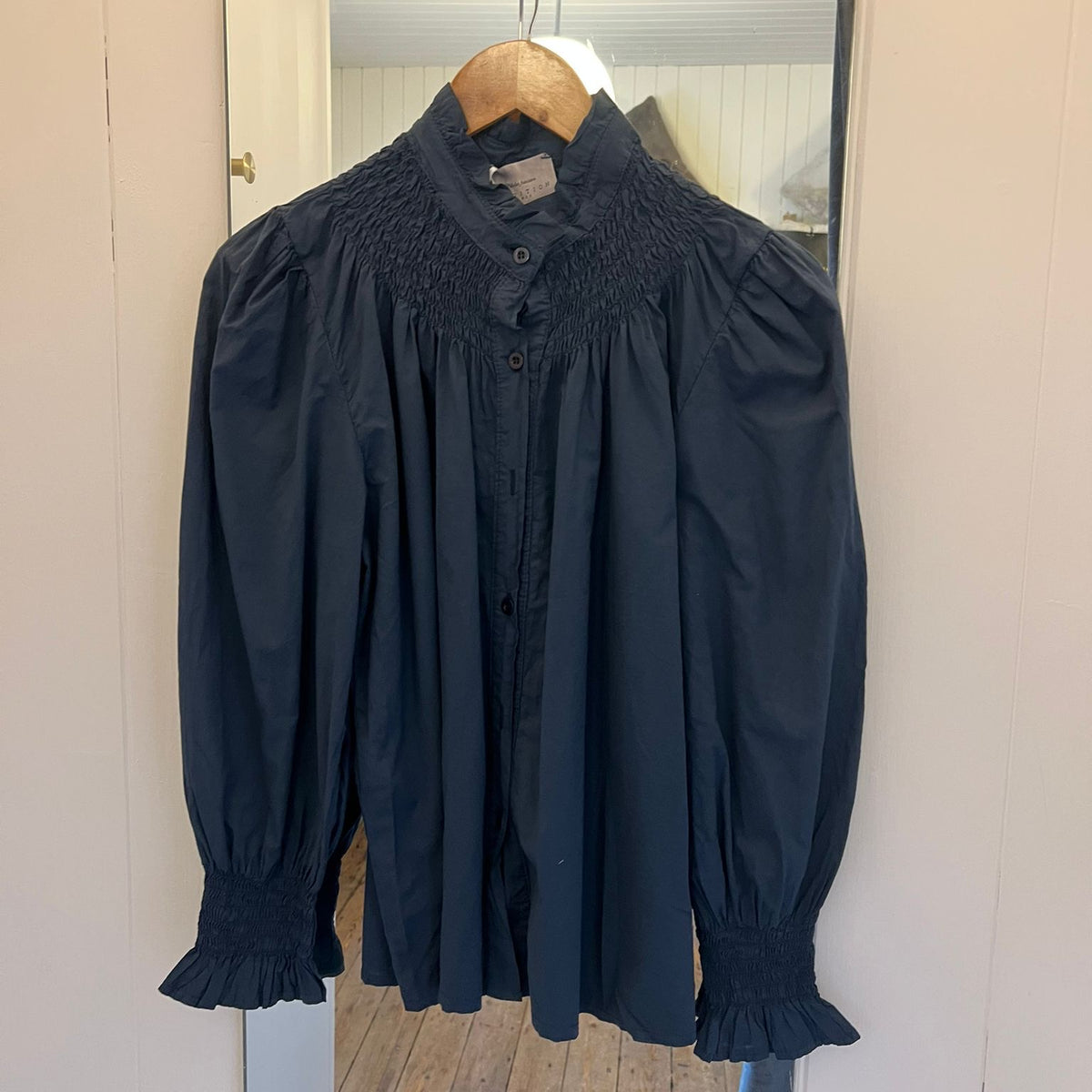 Y 6345 Blouse - Navy – Kitch Clothing
