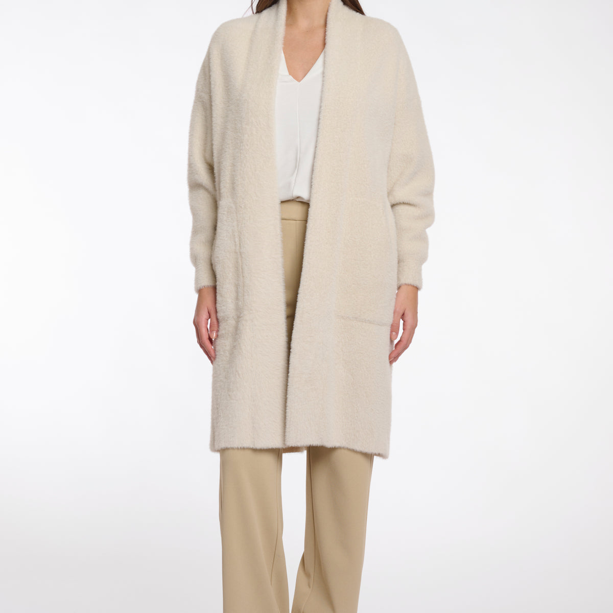 Arline Cardigan - Birch – Kitch Clothing